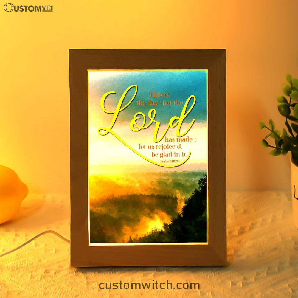 This Is The Day That The Lord Has Made Psalm 11824 Christian Decor Fra ...