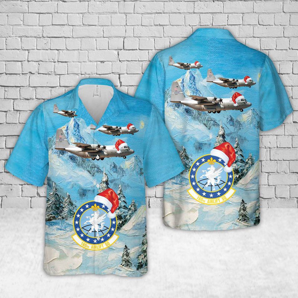 Air Force Hawaiian Shirt, US Air Force Kentucky Air National Guard 165 ...