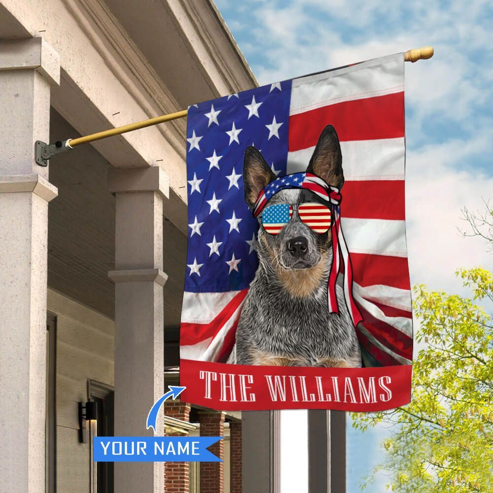 Personalized Dog Flags, Cattle Dog House Flag, Garden Flags Dogs, Dog ...