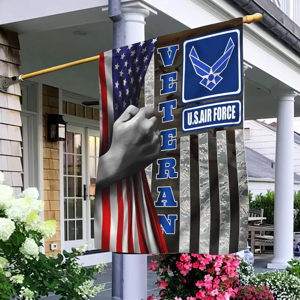 US Air Force Flag, Usaf Garden Flag, Gift For Veterans Day, Military A ...