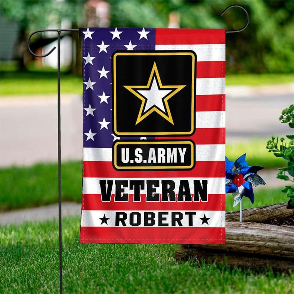 US Army Veteran Flag, American forces Army Flag, US Army Garden Flag ...