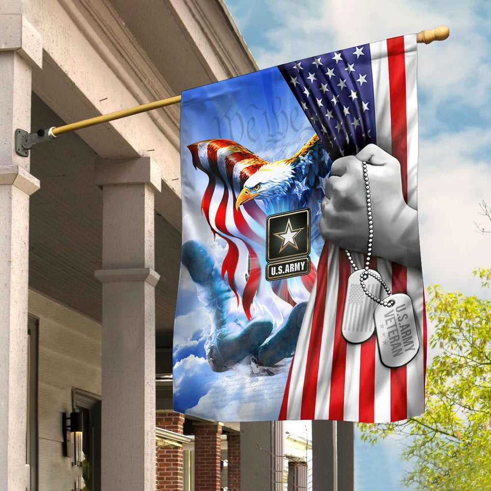 US Army Veteran Flag, US Army Garden Flag, US Army Garden Flag, Army R ...