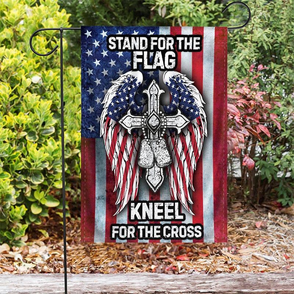 US Veteran Flag, Stand For The Falg Flag, Veteran Garden Flags ...