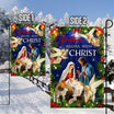Angel Flag Christmas Begins With Christ Flag, Christian Christmas Hous ...