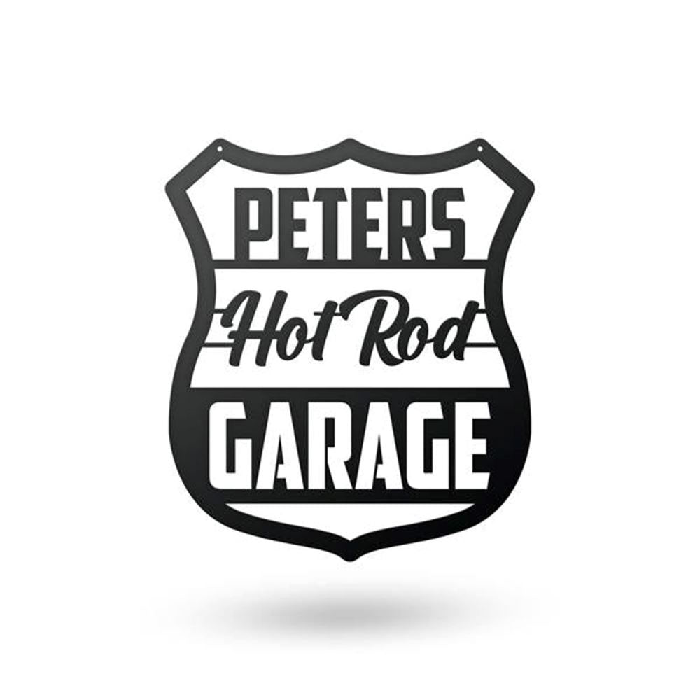 Hot Rod Garage Metal Sign, Cut Metal Sign, Metal Wall Art, Metal House ...