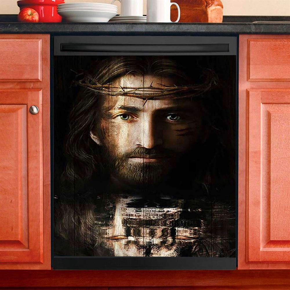 Jesus Christ Dishwasher Cover , Jesus Dishwasher Stickers, Jesus Kitch ...