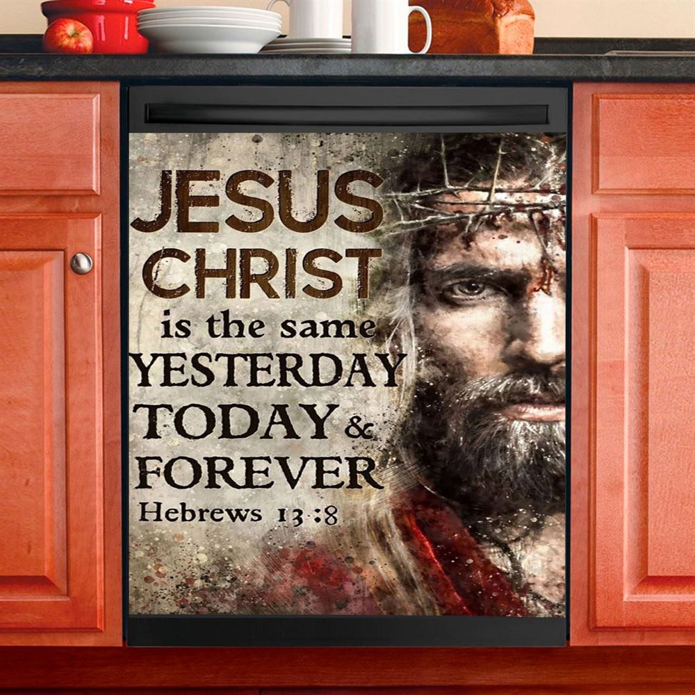 Jesus Christ Hugging Man In Heaven Dishwasher Cover, Christian Dishwas ...