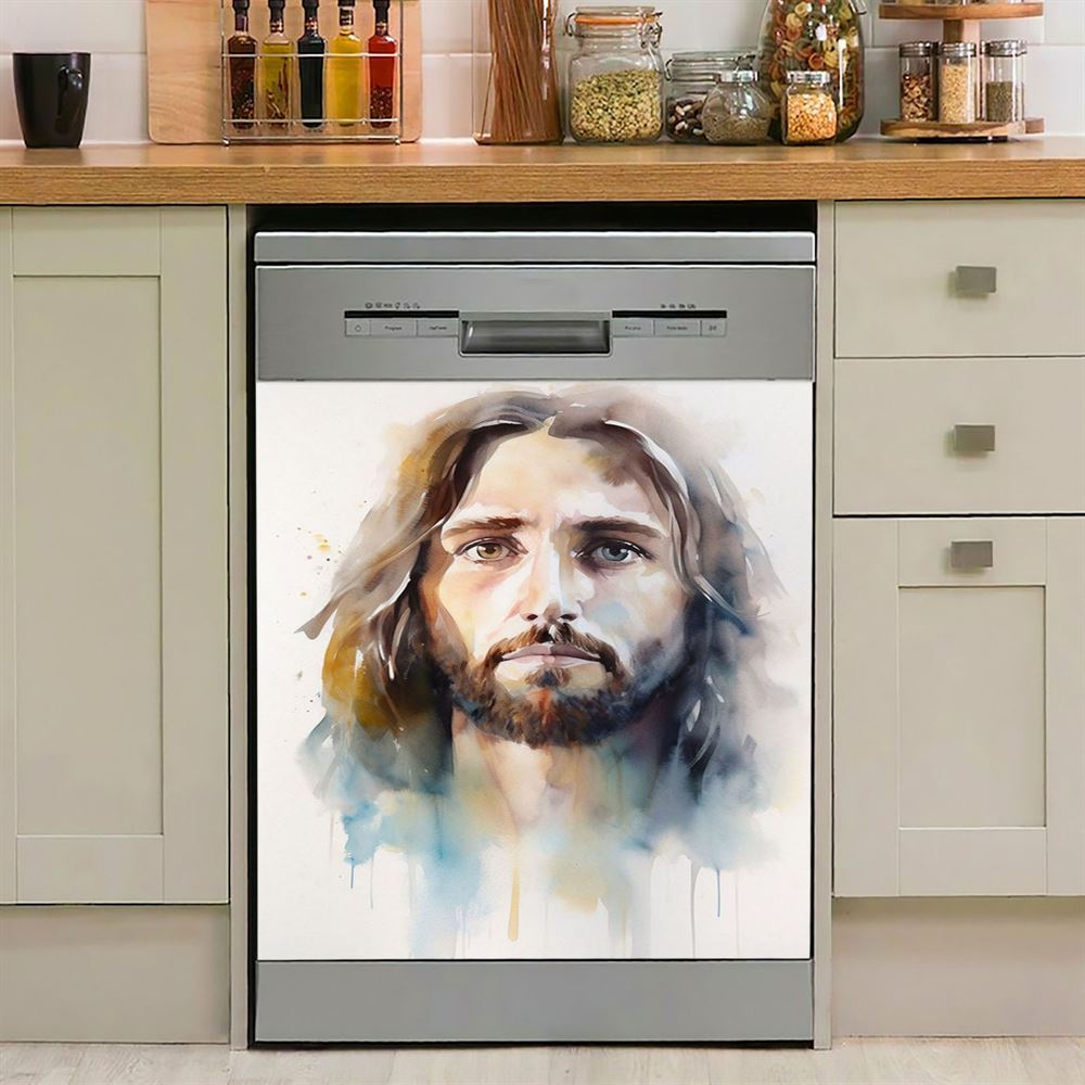 Jesus Christ Painting Dishwasher Cover, Jesus Dishwasher Stickers, Chr ...