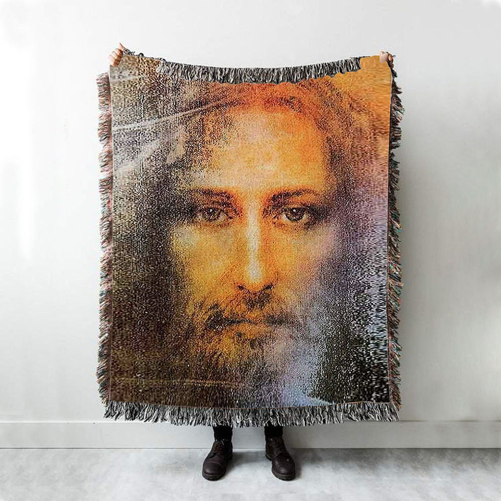 Jesus Christ Throw Blanket - Jesus Picture - Inspirational Gift For Pa ...