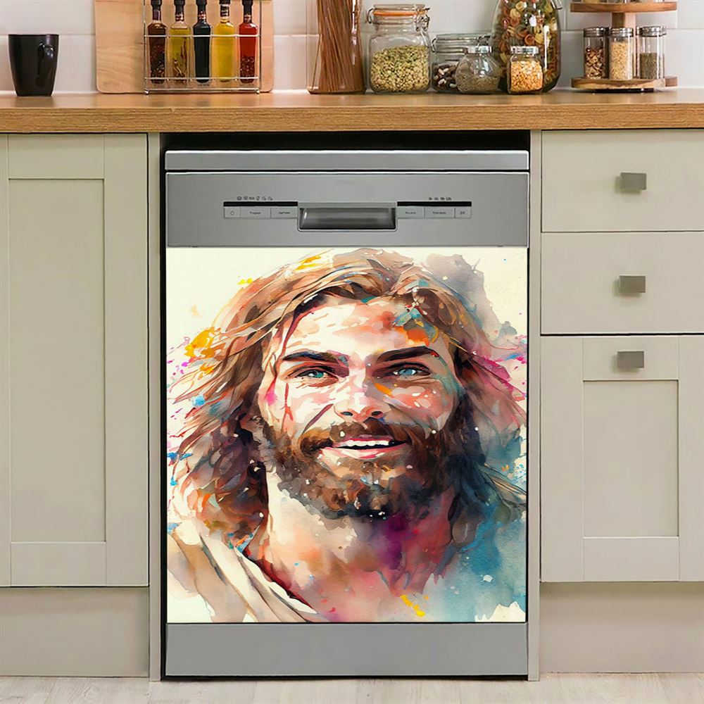 Jesus Laughing Dishwasher Cover , Jesus Dishwasher Stickers, Jesus Kit ...