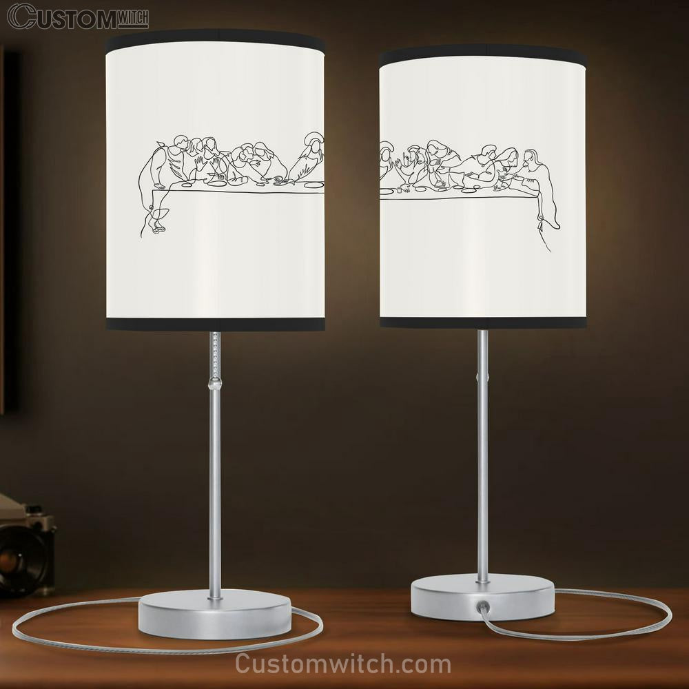 Last Supper Table Lamp Gift 3 - Jesus Table Lamp - Christian Lamp Gift ...