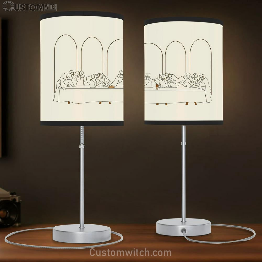 Last Supper Table Lamp Gift 4 - Jesus Table Lamp - Christian Lamp Gift ...