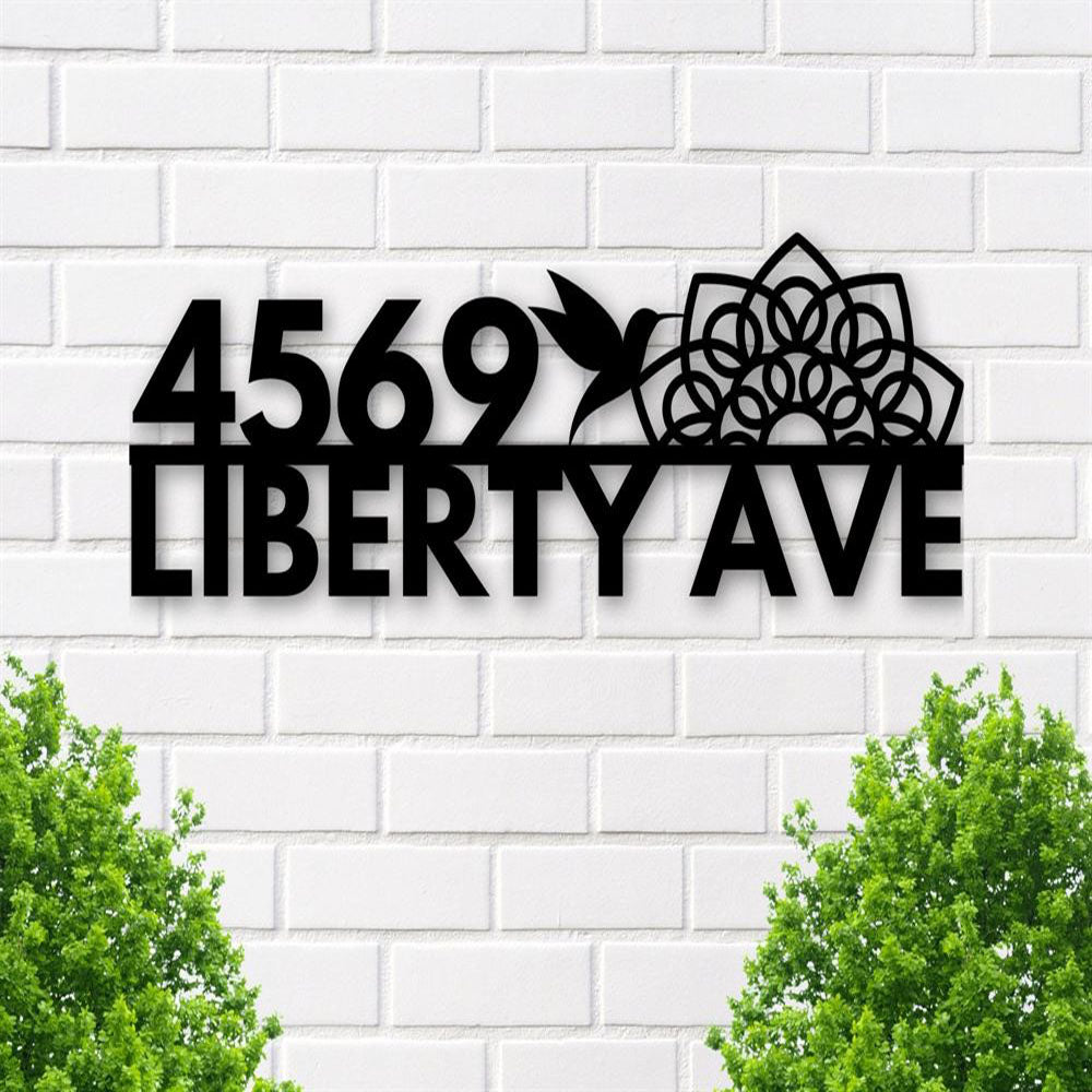 Metal Address Sign, Manatee Address Sign Metal Sign Personalized Addre ...