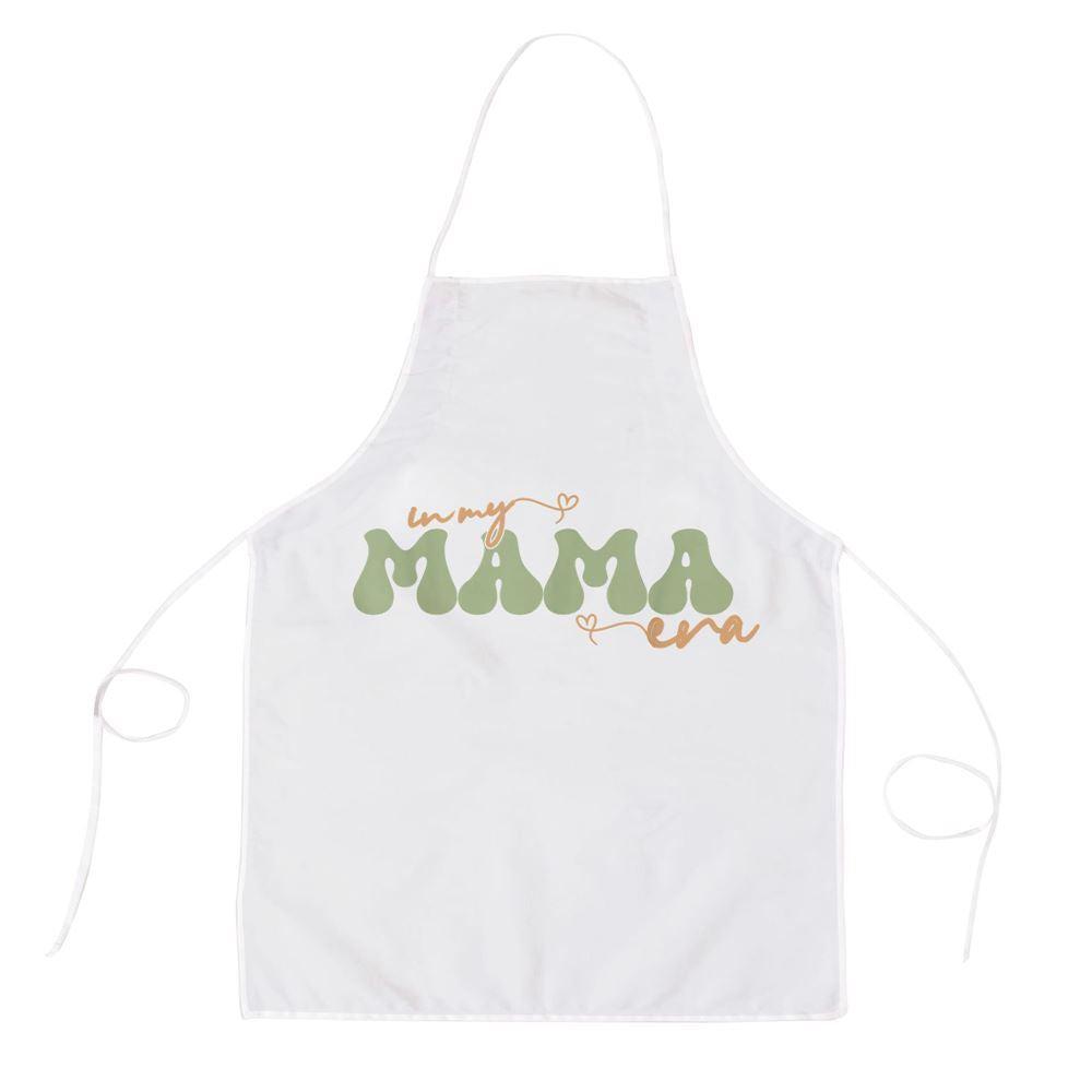 Mother's Day Apron, Funny In My Mama Era Lover Groovy Retro Mom Mother ...