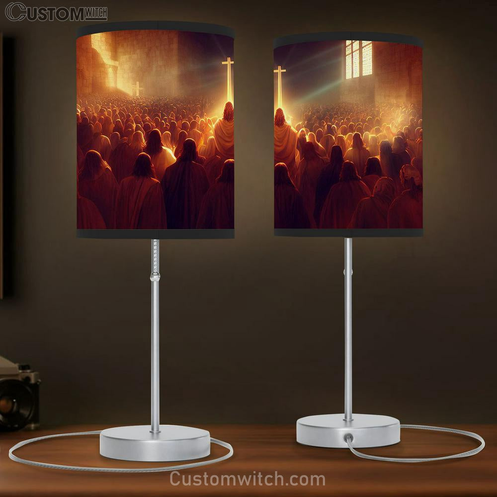 Revelation Jesus Christ Table Lamp Pictures - Faith Art - Christian Ta ...