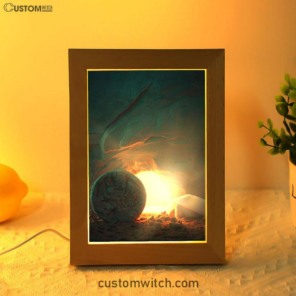 The Empty Tomb Easter Frame Lamp Pictures - Christian Night Light - Ch ...