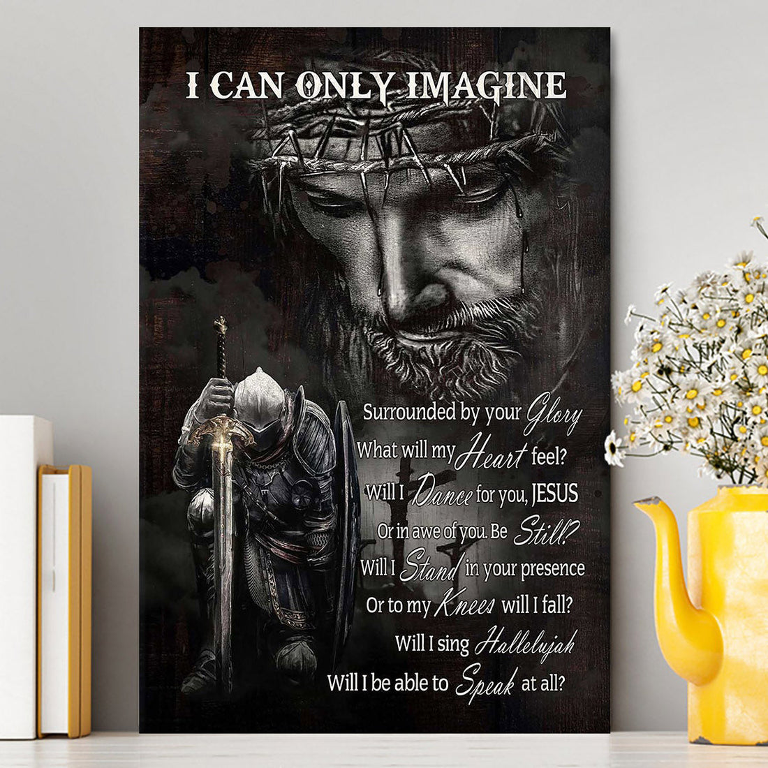 Warrior Of God I Can Only Imagine Canvas Art - Christian Art - Bible V ...